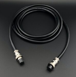 GX16-8P, “8 pin round Mic” cable – Halibut Electronics